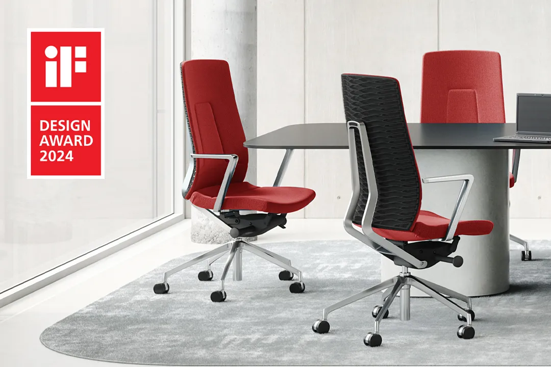 Our FOLLOWME task chair has won the prestigious iF Design Award – LD Seating